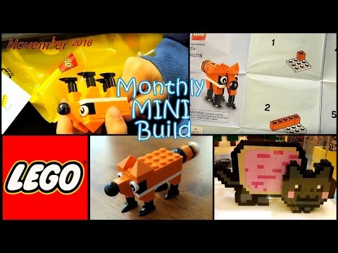 LEGO Monthly MINI Build (November 2016) -- FOX - YouTube