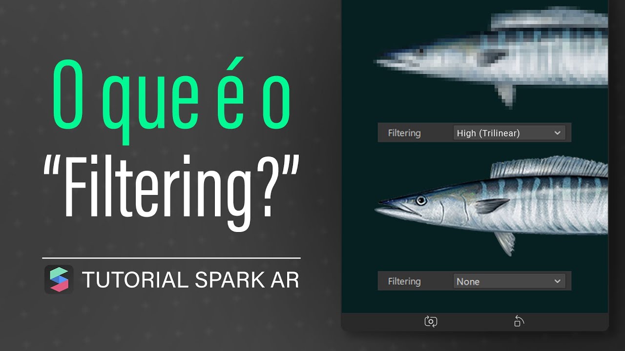Para que serve filtering? - Spark Ar Studio Tutorial - YouTube