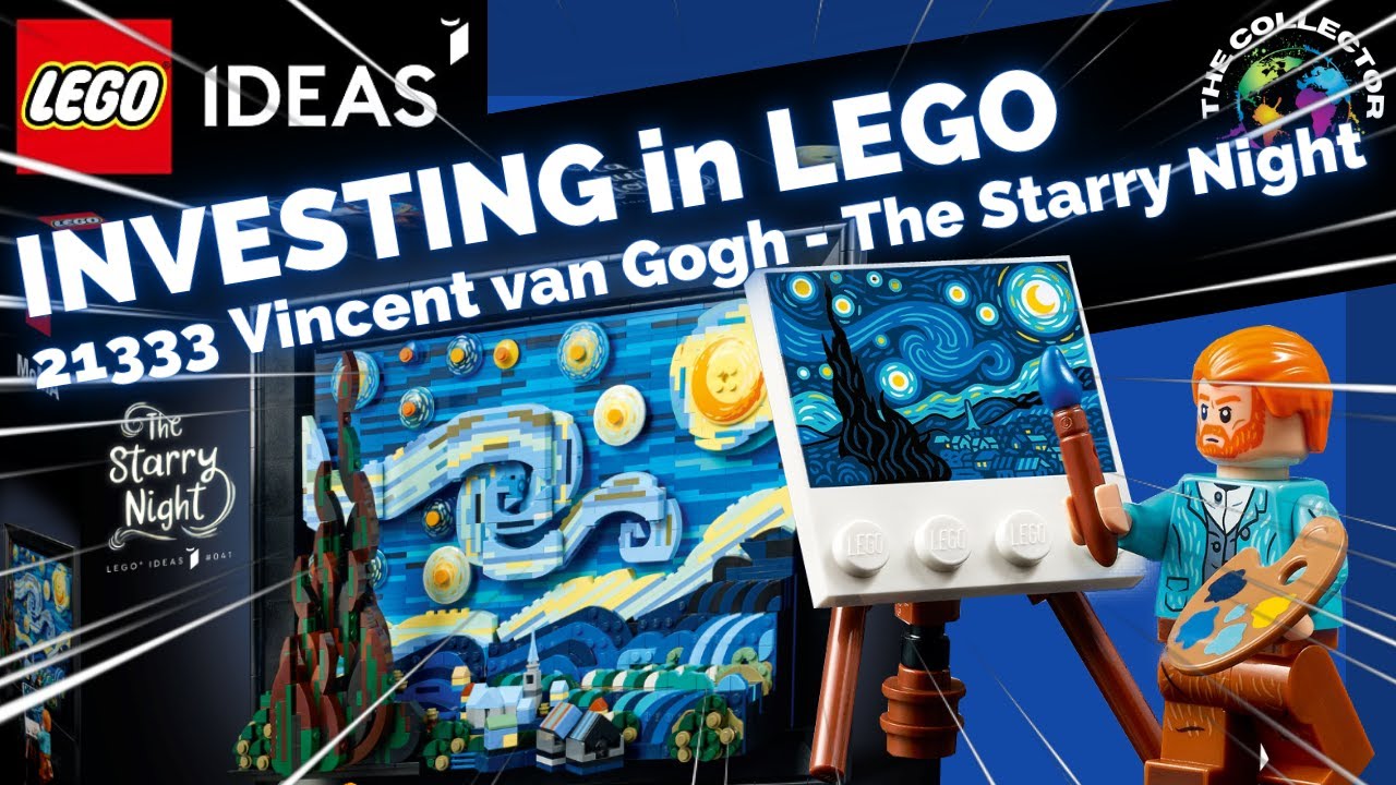 Investing in the LEGO Ideas 21333 Vincent van Gogh - The Starry Night ...