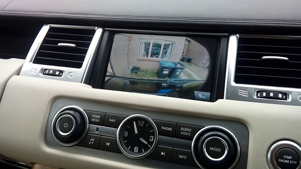Range rover parking sensors - YouTube
