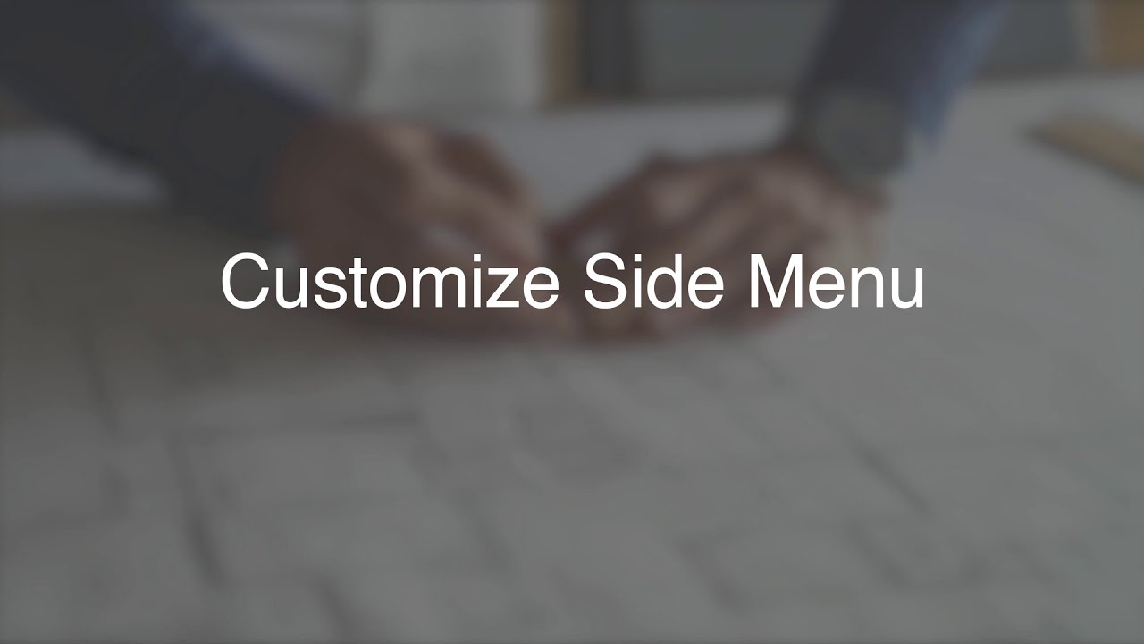 Side Menu - YouTube