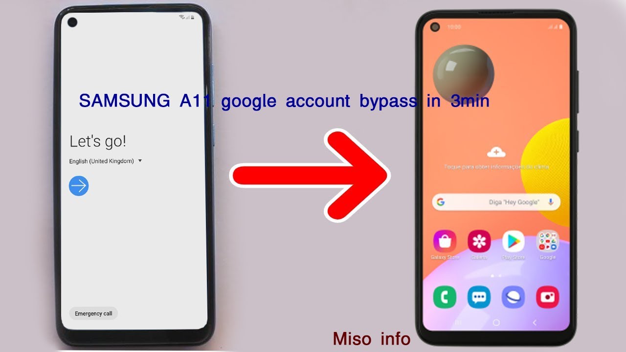 How to bypass FRP of Samsung A11 in 3 minutes - YouTube