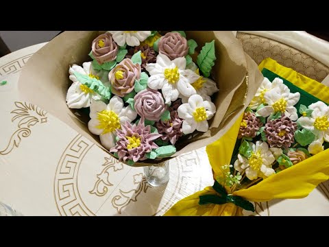 MERENQA- BEZEDƏN GÜL BUKETİ 💐 yaxınlarınız üçün asan ve gözəl hədiyyə ☺️