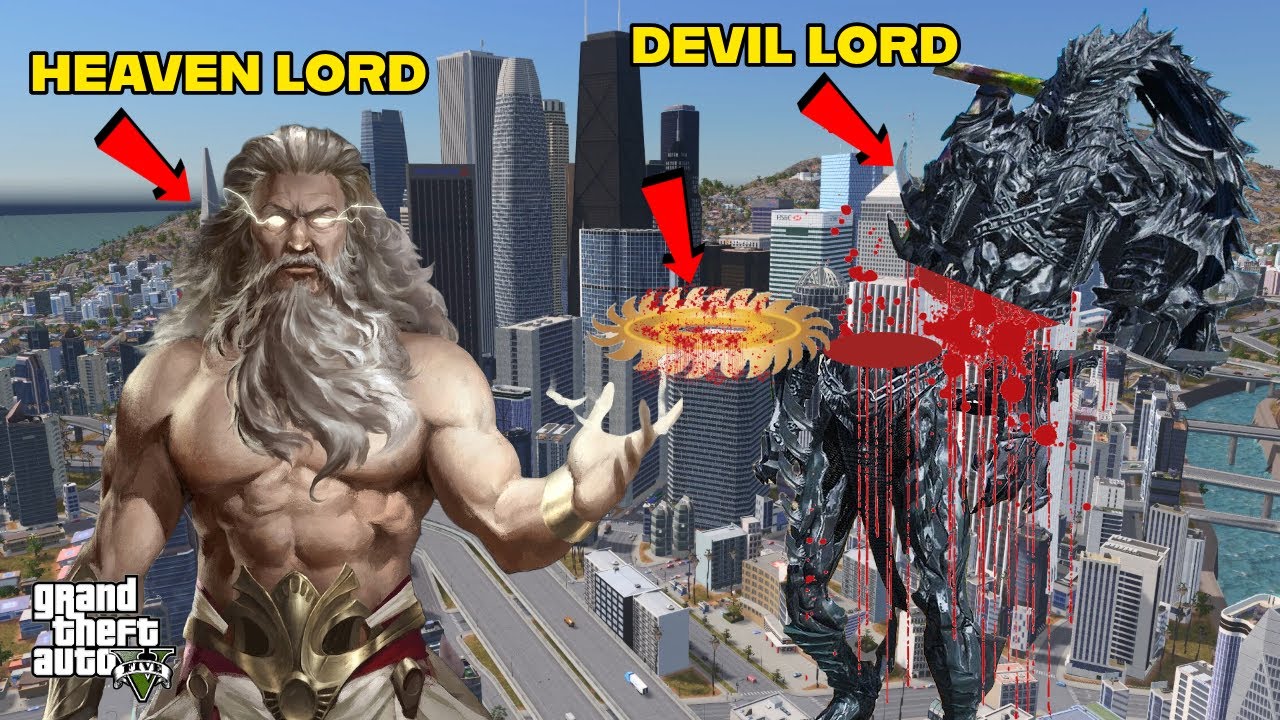 HEAVEN LORD FIGHTING DEVIL LORD & HELL LORD FOR SAVING SHINCHAN & CHOP ...