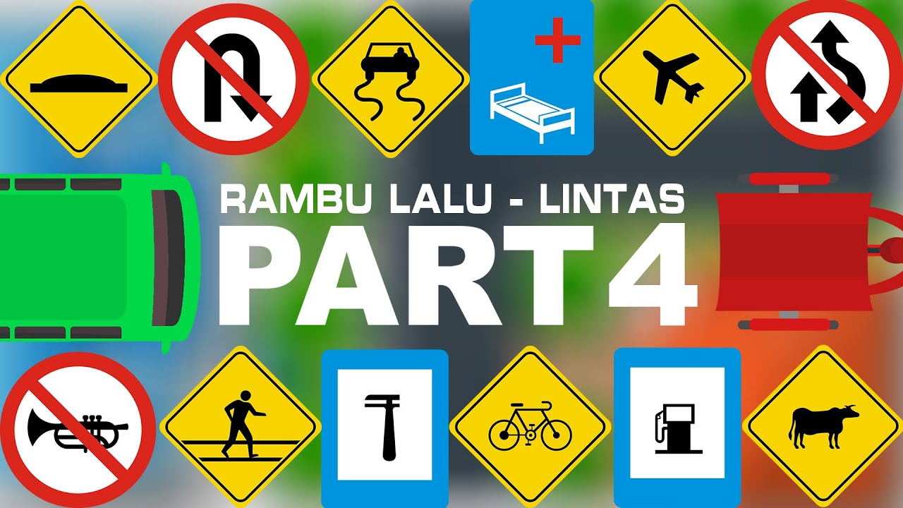 Rambu Lalu - Lintas | Kompilasi Vidio Rambu Lalu Lintas Part 4 - YouTube