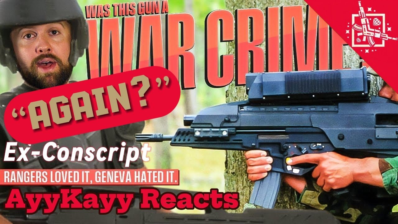 Basically A War Crime - America's Future Weapon The XM-29 (Iranian Ex-Conscript reacts) - YouTube