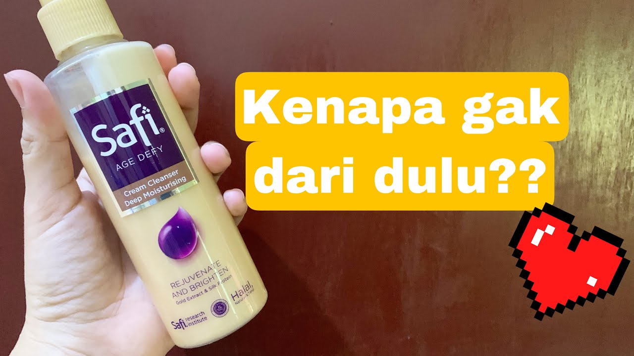 Review Cleanser Safi - Safi Age Defy Cream Cleanser Deep Moisturising ...