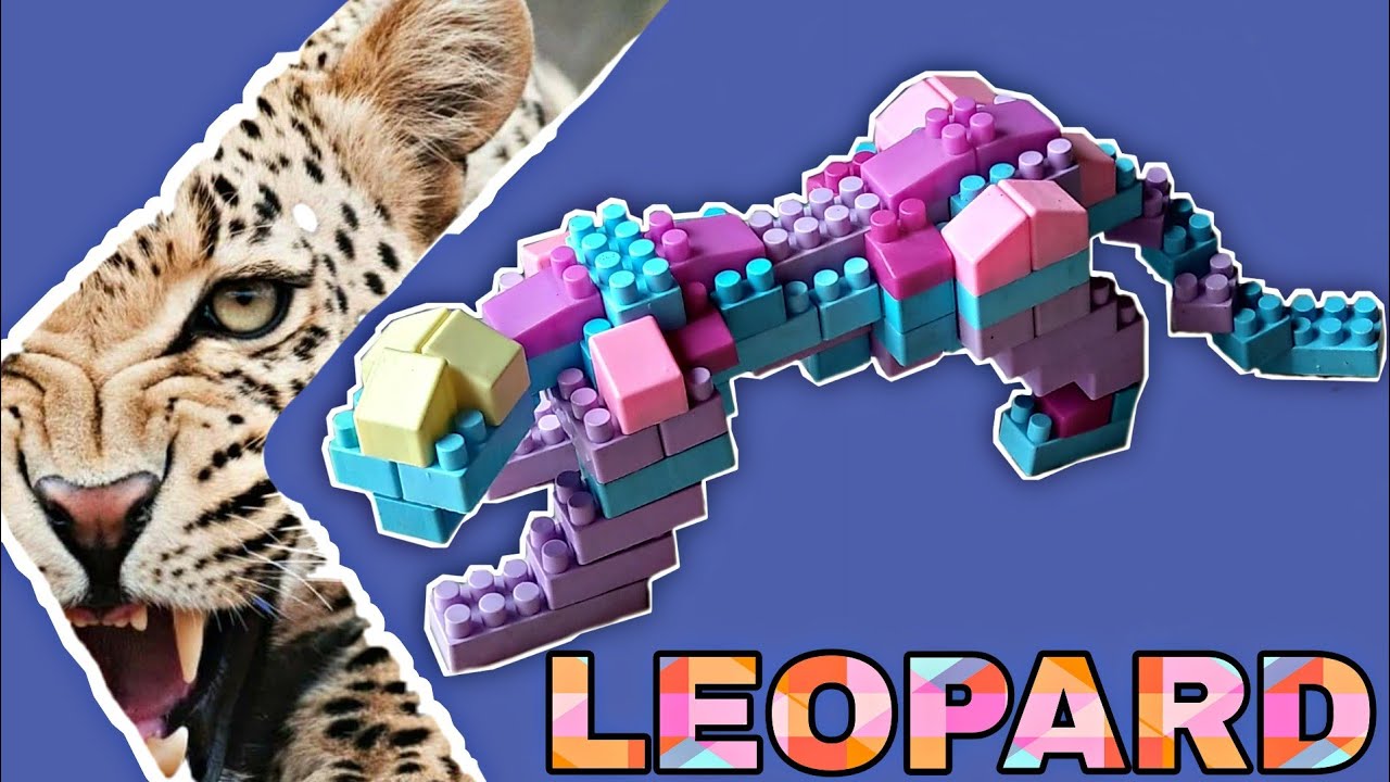 How to Make a Leopard from lego || Tutorial Animal Lego - YouTube