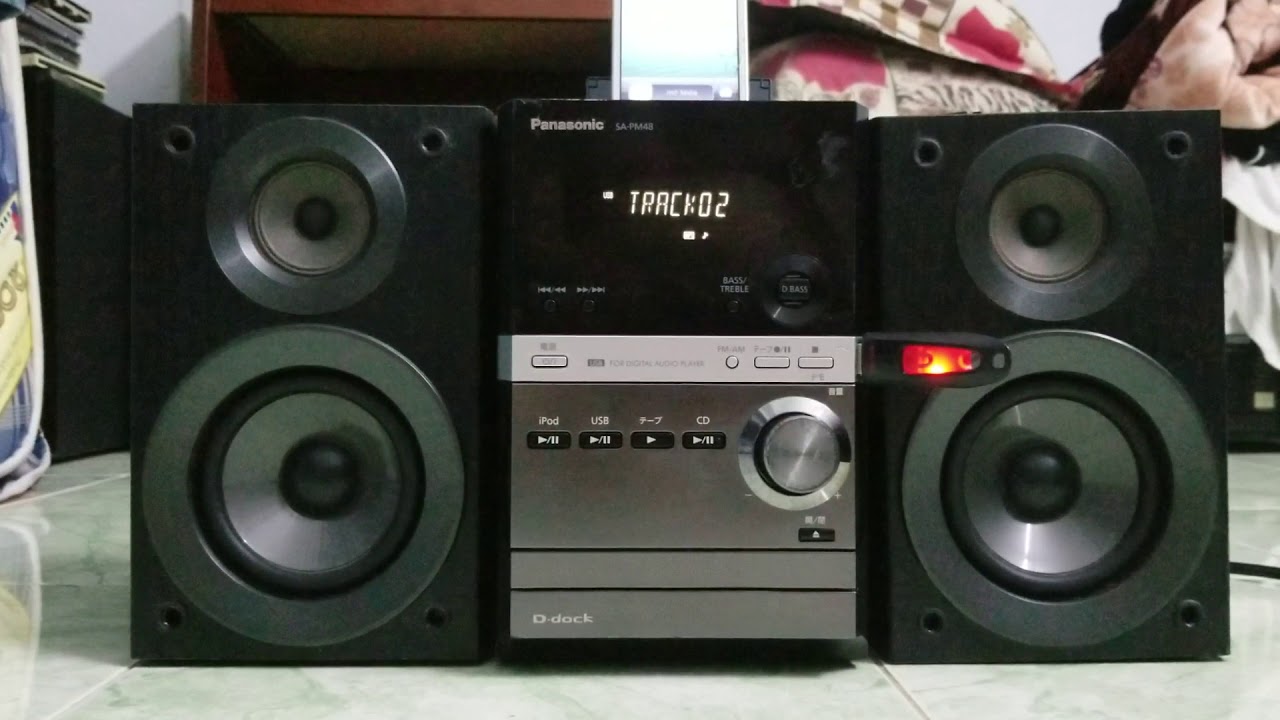 Panasonic cd - usb - dock ipod - YouTube