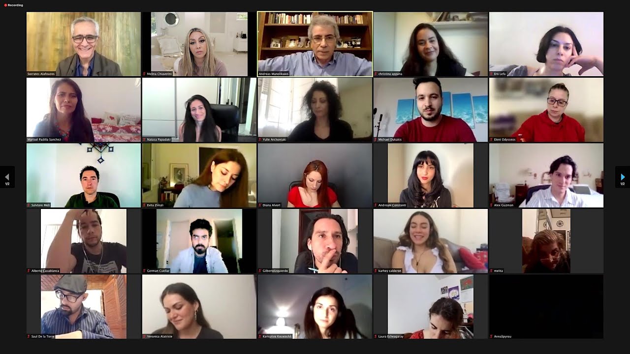 Theatron of the Americas - Ηighlights from Andreas Manolikakis Masterclass on Script Analysis ...