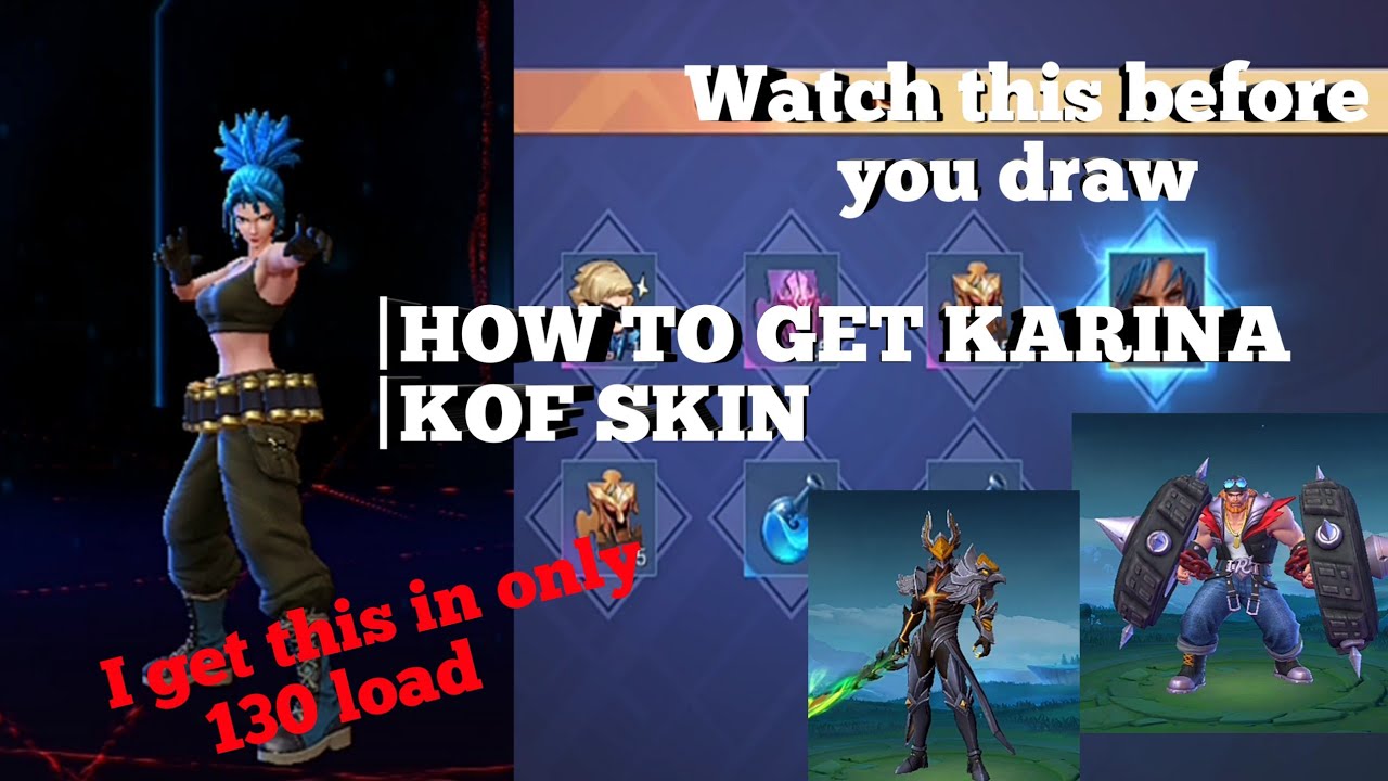 How to get Karina KOF SKIN in cheapest price - YouTube