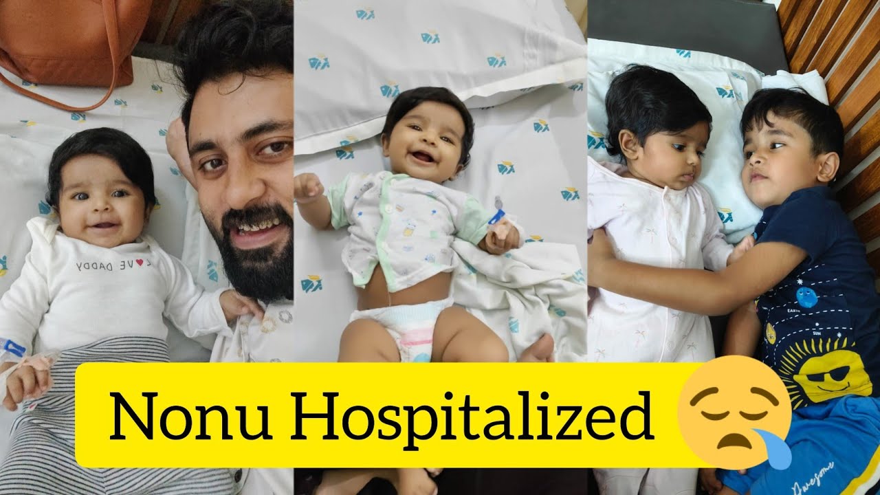 Nonu Admitted in Hospital 😒 Pappa's bday celebrated with Nonu in ...