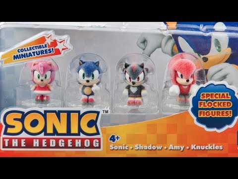 Sonic The Hedgehog Special Flocked Figures by Jazwares - YouTube