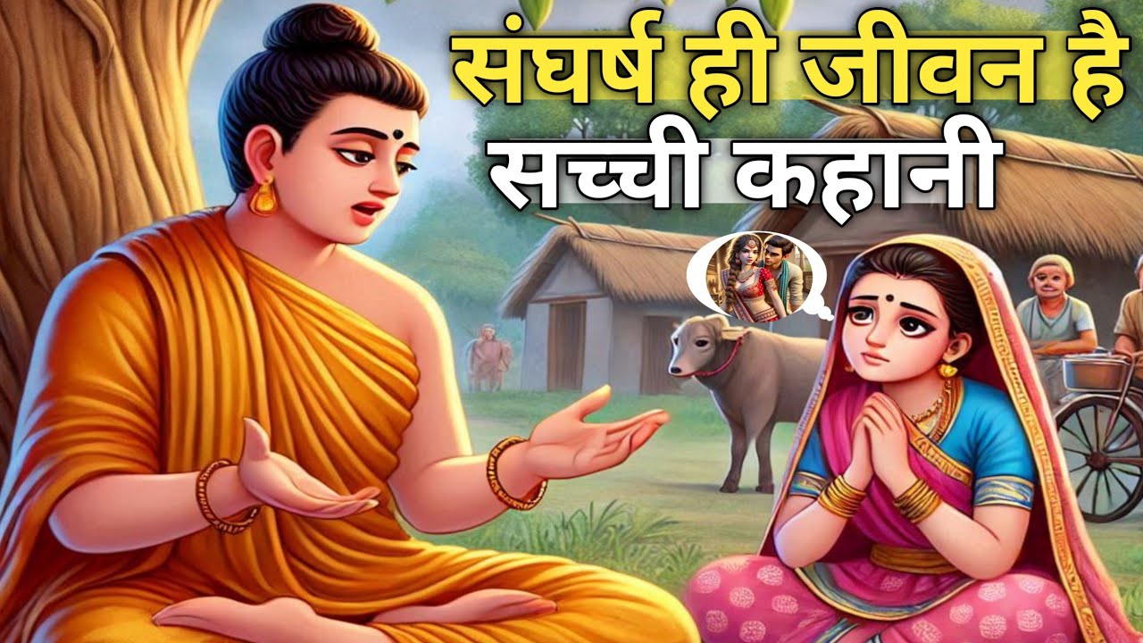 मेहनत करने से मत डरो संघर्ष ही जीवन है । गौतम बुद्ध कहानी | Buddhist ...