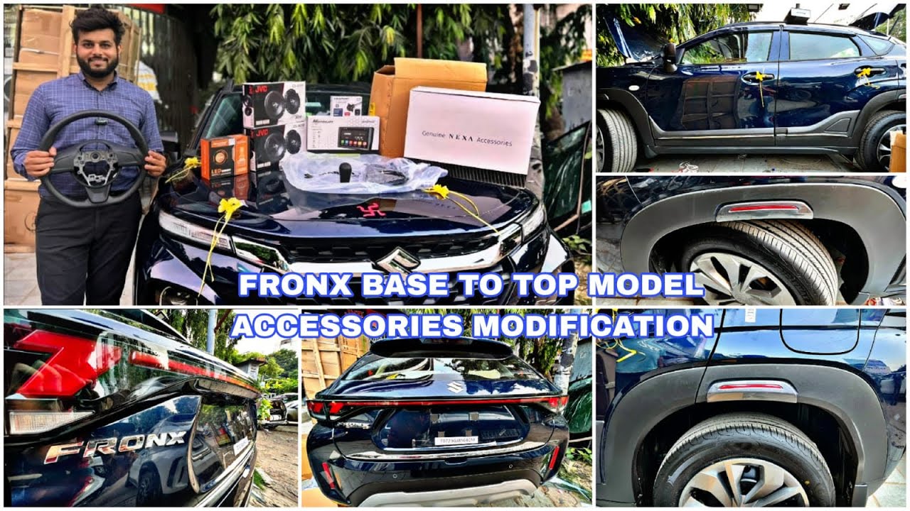 FRONX BASE TO TOP MODEL ACCESSORIES MODIFICATION. - YouTube
