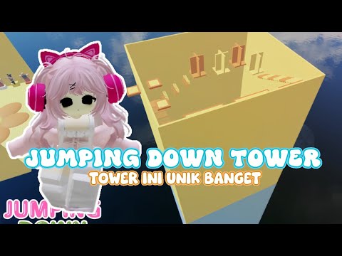 MENAMATKAN JUMPING DOWN TOWER || TOWER INI UNIK BANGET || Sybil Hanin ...