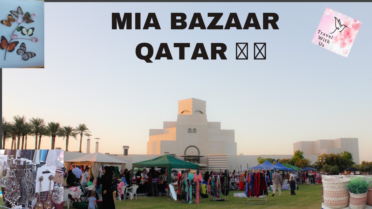 Amazing MIA Bazaar Qatar||MIA park strolls qatar||MIA park doha qatar@travelwithus2621 - YouTube