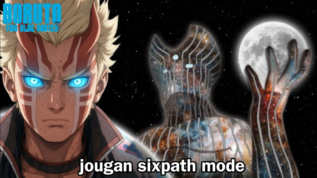 Parah!! Six Path Jougan Melawan Shibai God Mode - Boruto Two Blue ...