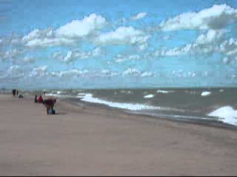 Indiana Dunes LakeView Beach - YouTube