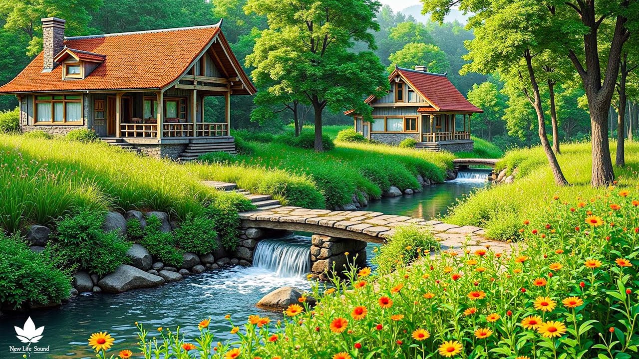 Tranquil Melodies 🎶 Ease the Mind, Soothe the Soul & Embrace Serenity 🌿New Life Sound - YouTube