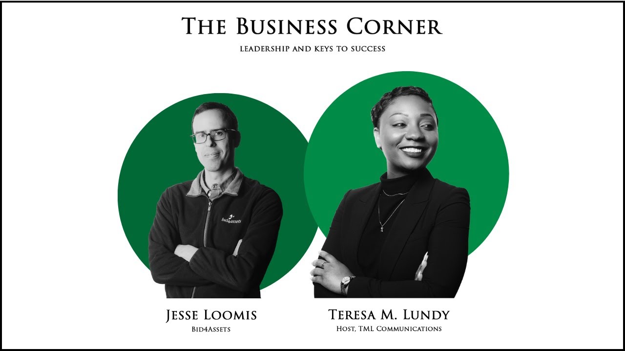 The Business Corner: S2 E8 with Jesse Loomis, CEO, Bid4Assets - YouTube