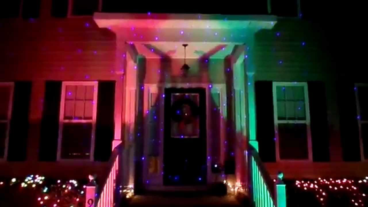 Test #1 of QVC blue Blisslights Sprite Smart model - blue laser dots ...