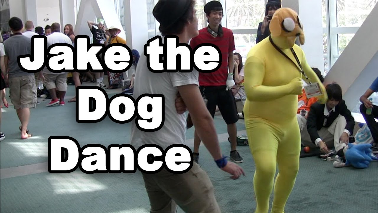 Adventure Time Cosplay Jake Dance - YouTube