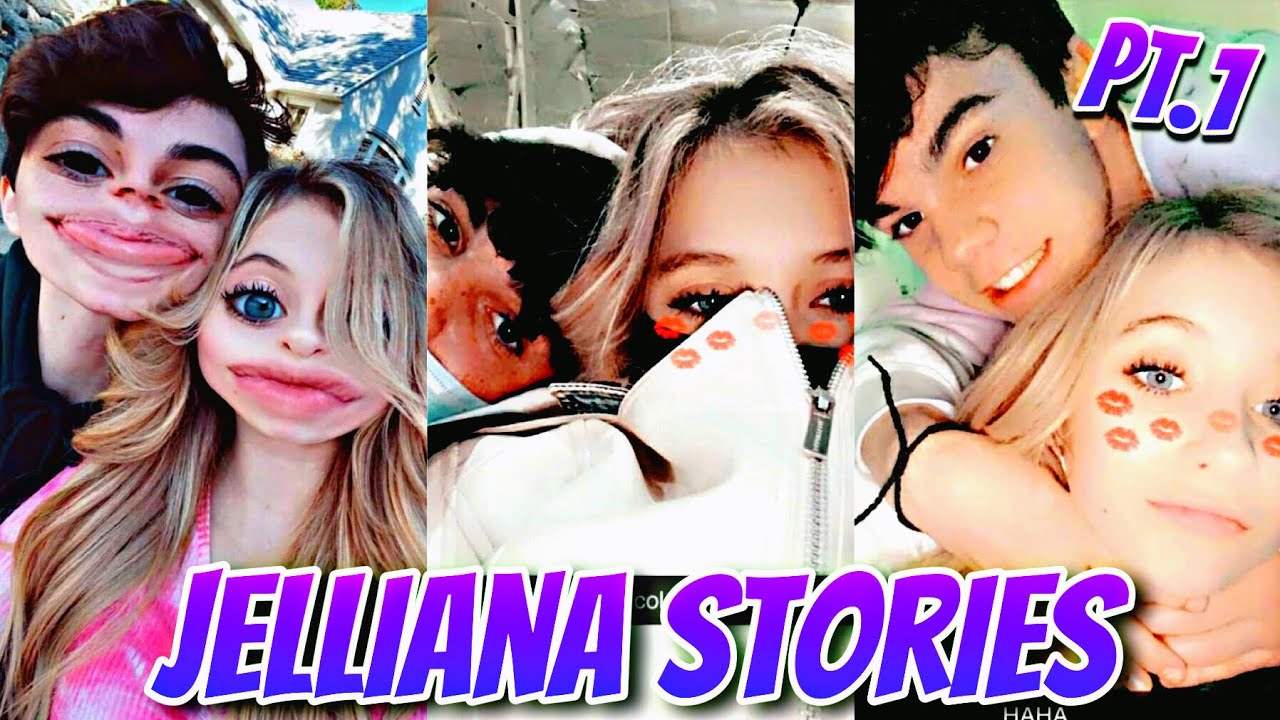 ALL JELLIANA SNAPCHAT AND INSTAGRAM STORIES PART 1💜 | Elliana Walmsley ...