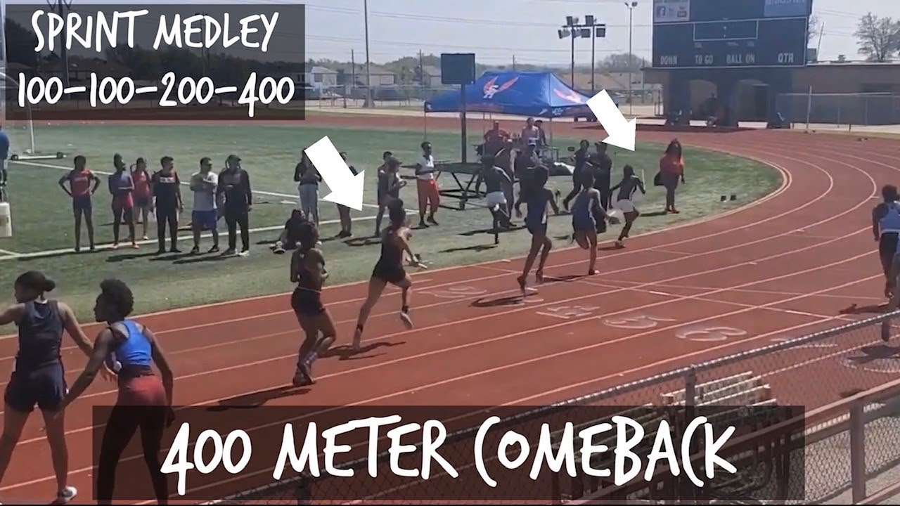 COMEBACK WIN! * Sprint Medley Relay (Comeback Starts @ 52 Seconds) High ...