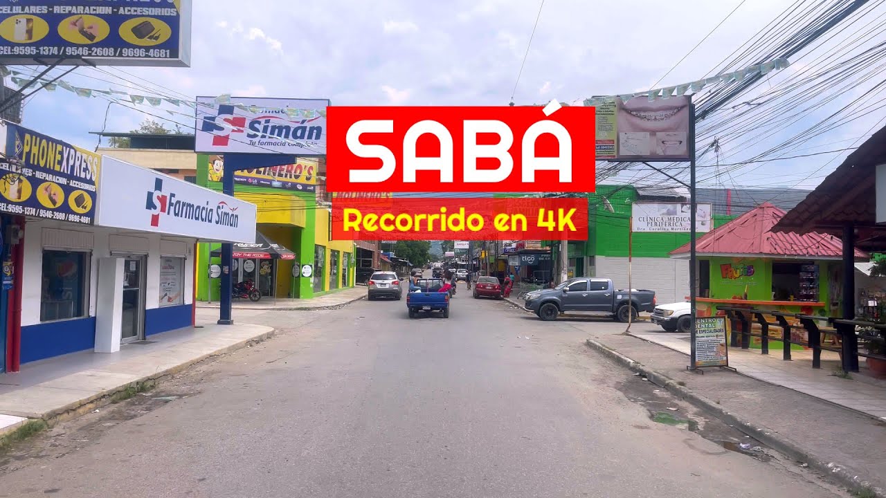 [4K] Recorrido por Sabá, Colón (Junio 2023) - YouTube