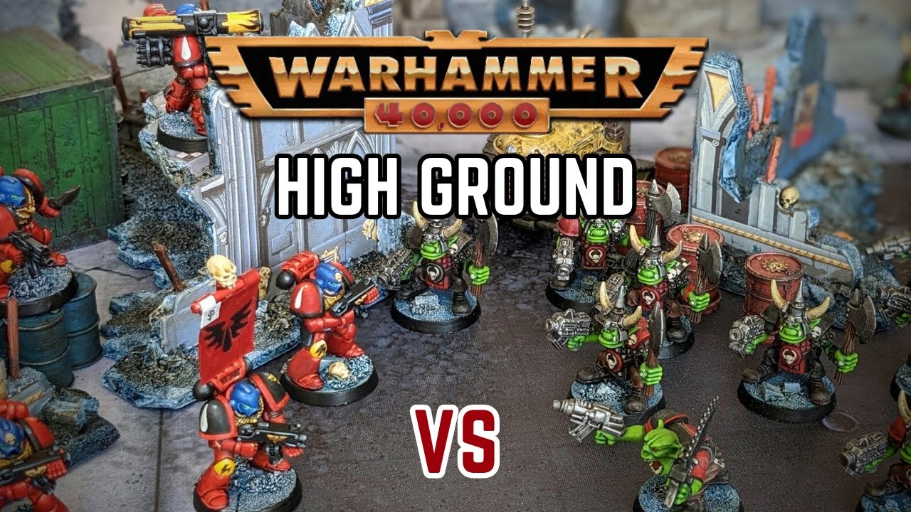 Warhammer 40,000 2nd Edition Campaign Battle Report: Mission Two - YouTube