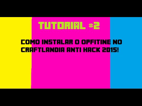 Tutorial #2 - Como instalar o Optfine no Anti Hack Craftlandia 2015 atualizado! - YouTube
