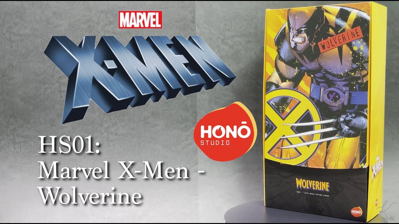 HONO Studio HS01 X-Men Wolverine Unboxing Quick Look Review - YouTube