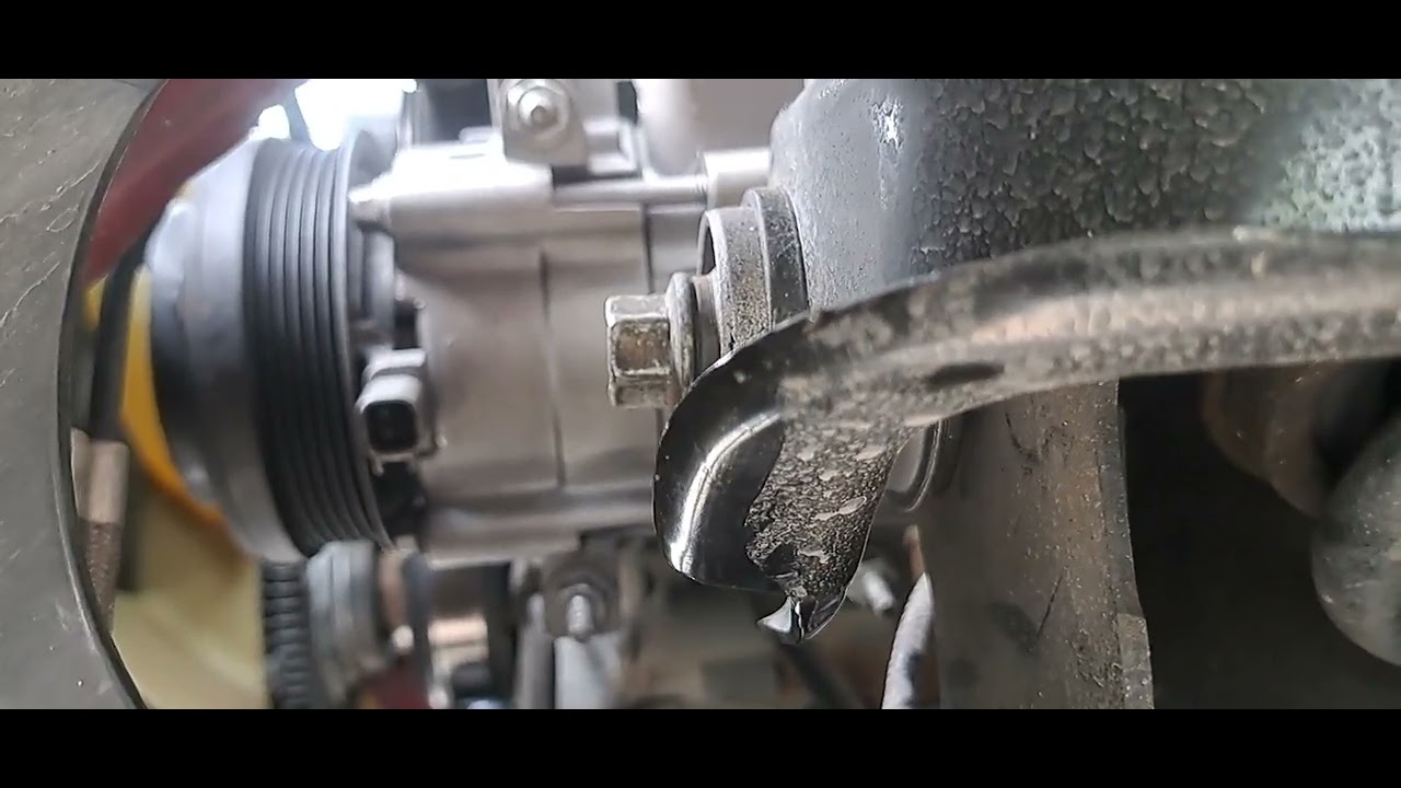 A/C COMPRESSOR REPLACEMENT ON A 2008 FORD EXPLORER 4.0L SOHC - YouTube