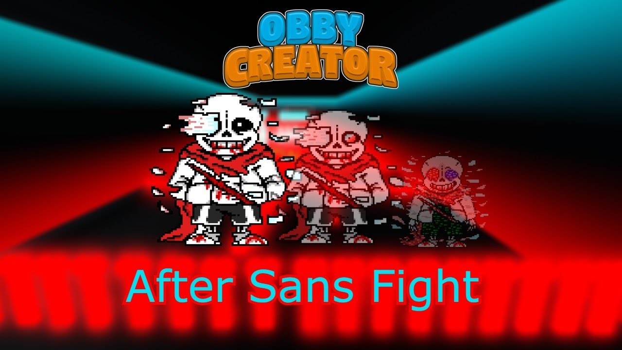 Roblox Obby Creator II After Sans Fight - YouTube