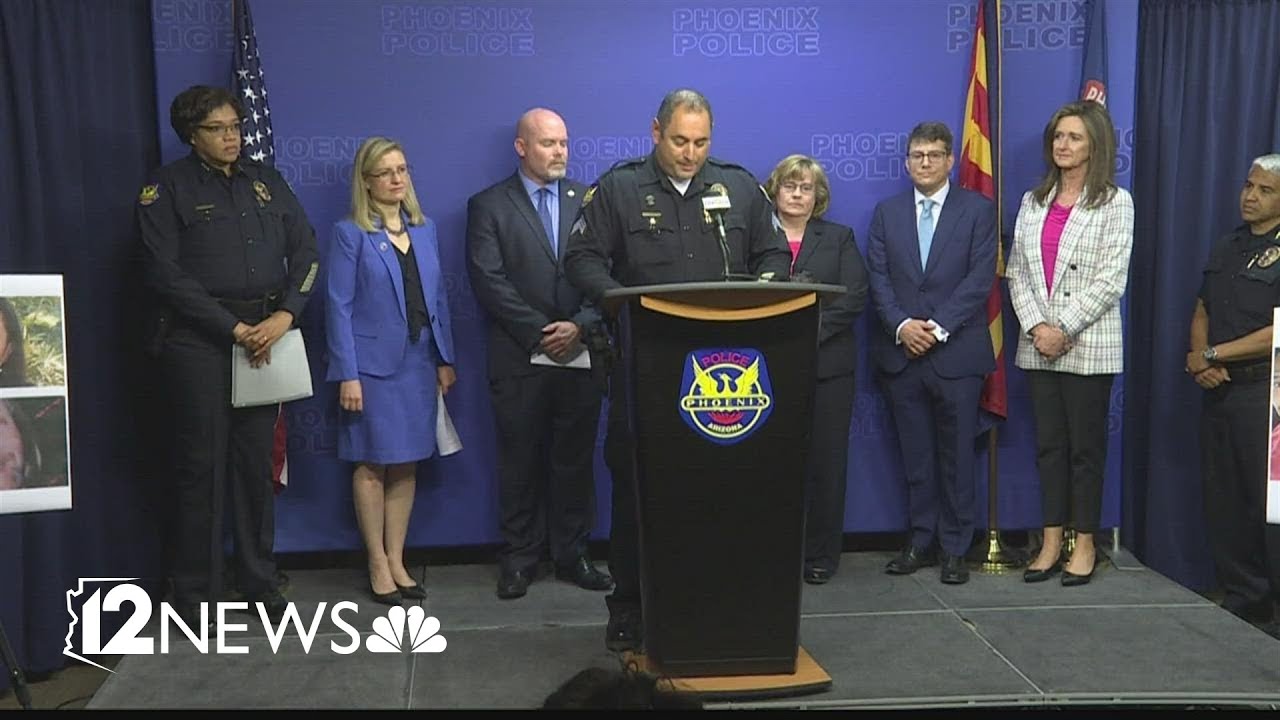 Phoenix police announce plan to address gun violence in the city - YouTube