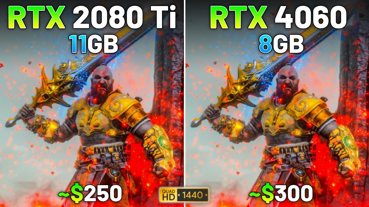 RTX 2080 Ti vs RTX 4060 | Test in 16 Games | 1440p - YouTube