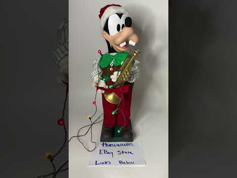 Vintage Disney Christmas Goofy Animated Musical Telco Motionette ...