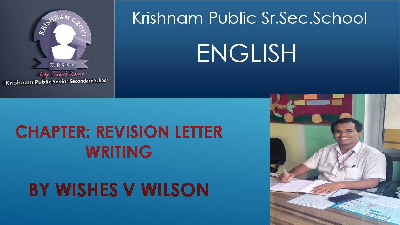 Revision Letter writing - YouTube