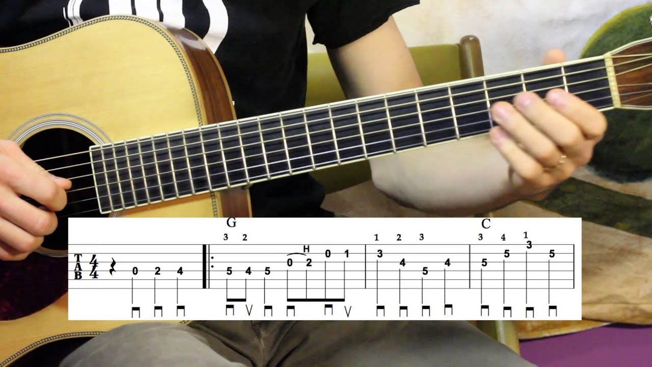 How to play Red Wing - Guitar Lesson - YouTube