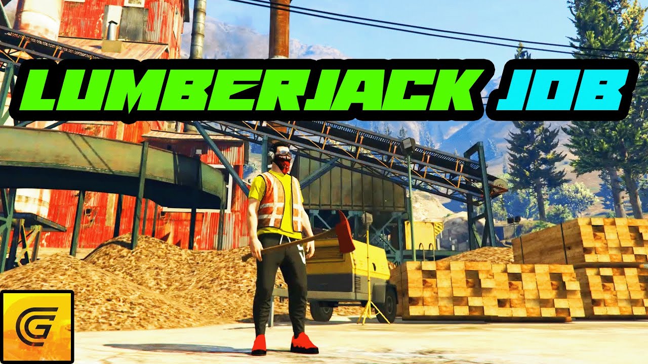 I Did Lumberjack Job In Grand RP | GTA Grand RP Server - YouTube
