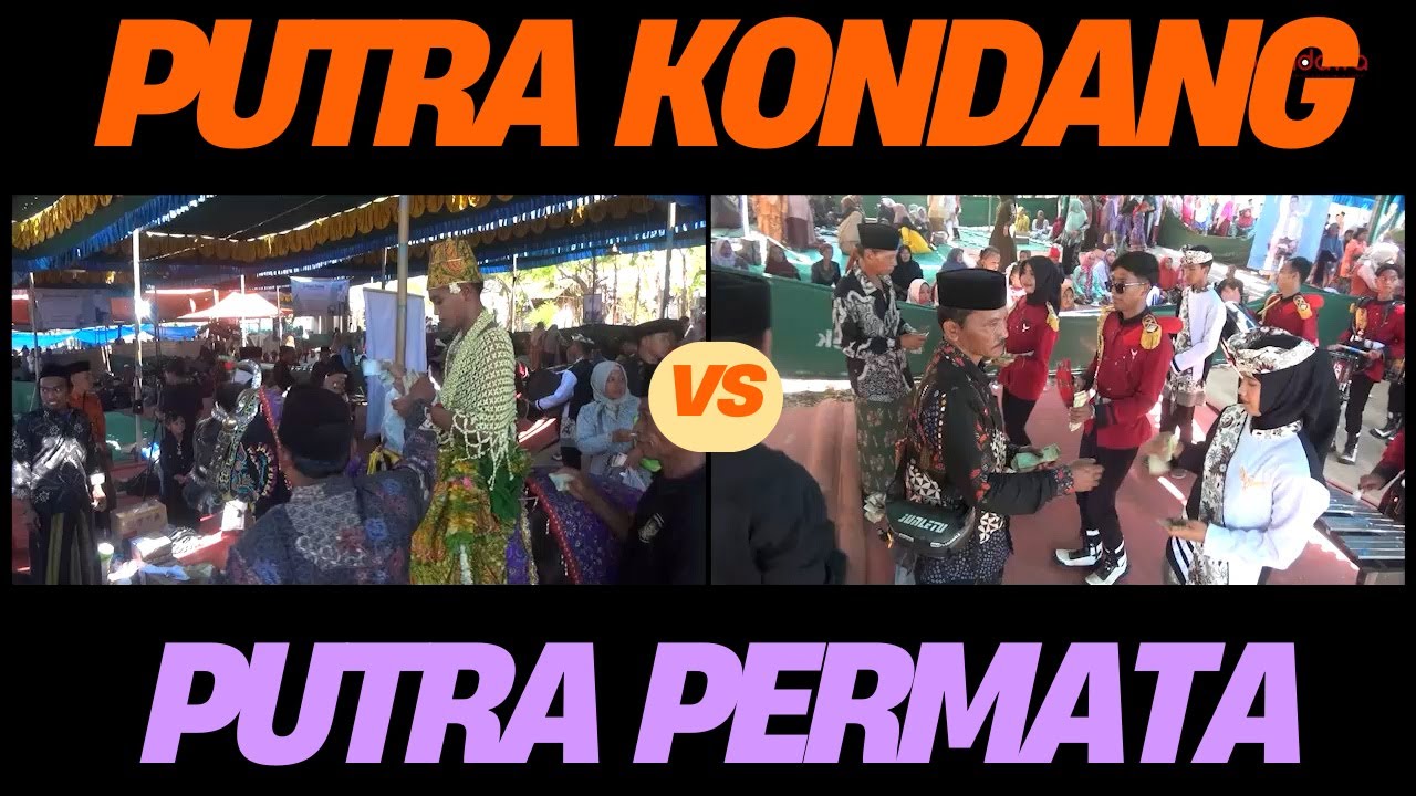 PUTRA KONDANG vs PUTRA PERMATA !! MANTEN KUDA FIKRY DAN HOY - Part1 ...