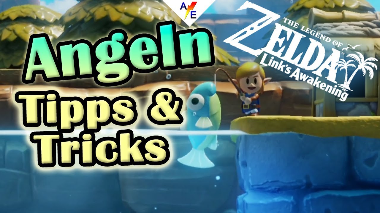 Angeln Tutorial | The Legend of Zelda - Link's Awakening - YouTube
