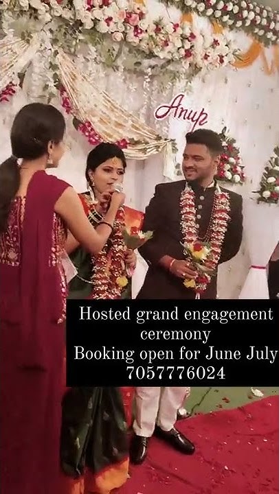 Anchor Swati hosted grand engagement ceremony - YouTube