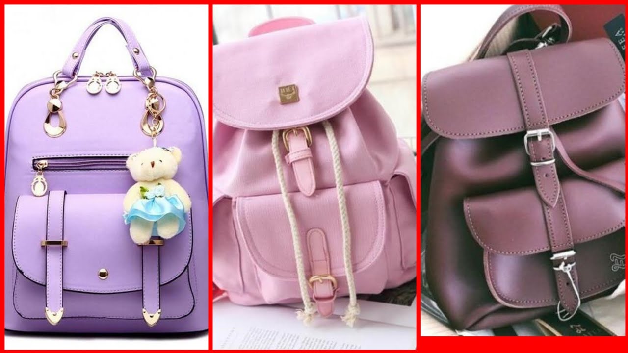 Very beautiful And gorgeous school bags //Super and stylish school clg ...