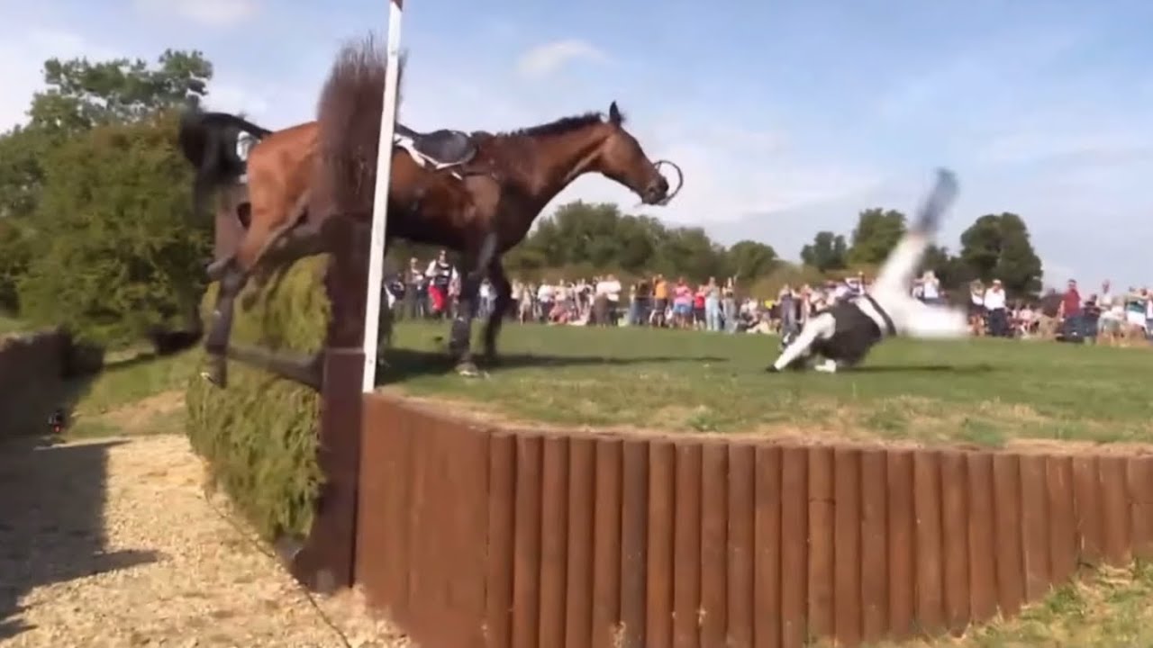 Horrible Cross Country fail - Harry Mutch and Hd bronze at Burghley ...
