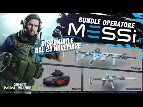 Call of Duty: Modern Warfare II & Warzone | Operatore Messi | PS5, PS4 ...