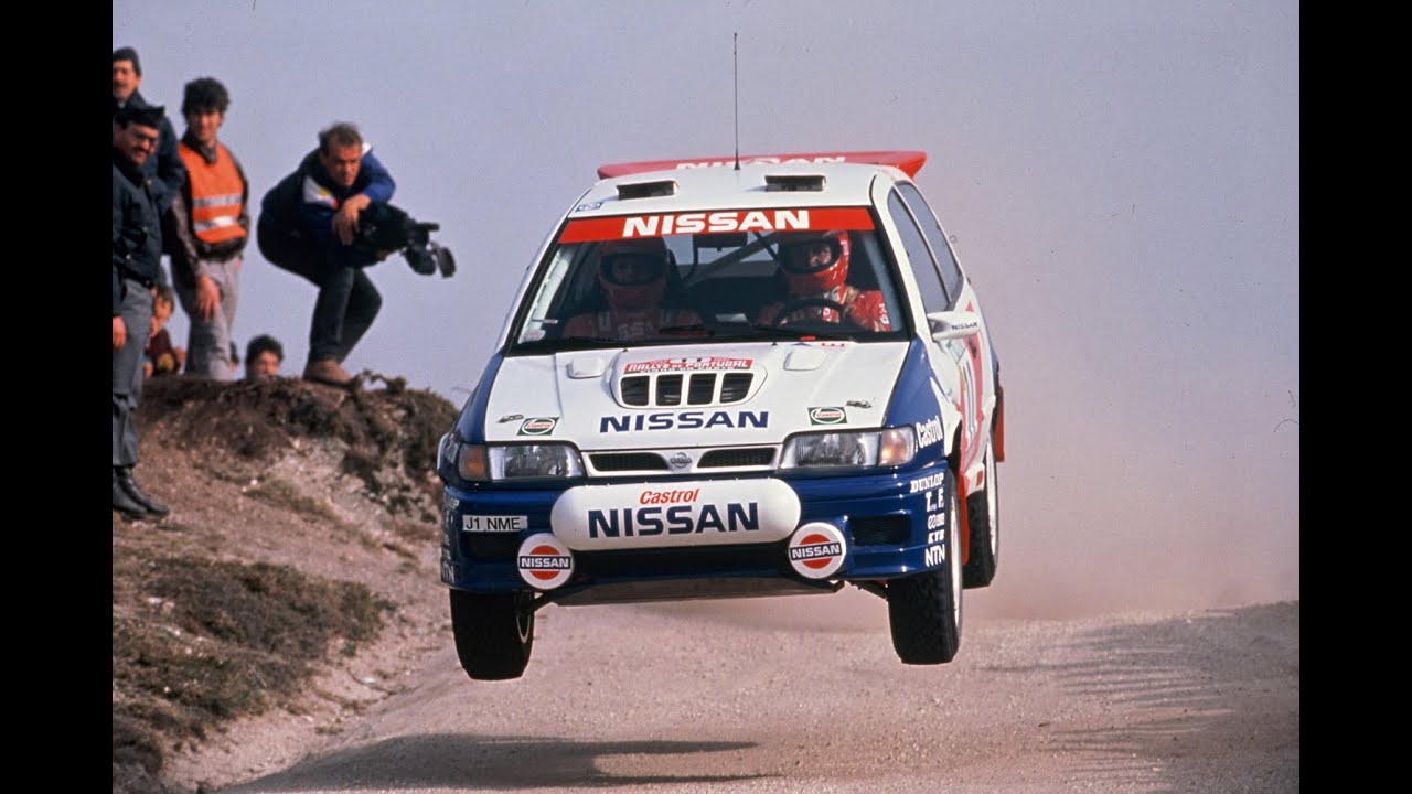 Drive Rally Retro: Best of.... Nissan Sunny GTI-R. Snow/Gravel Action ...