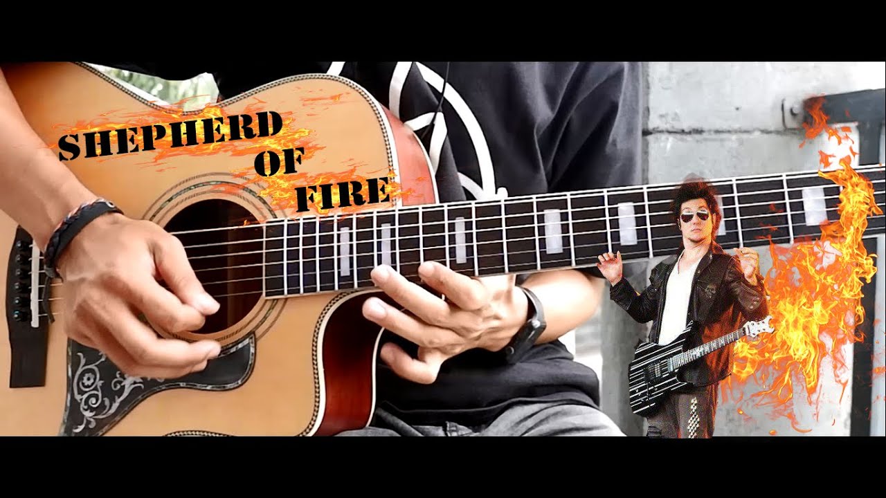 Avenged Sevenfold - Shepherd Of Fire ( Acoustic Guitar Solo Cover ...