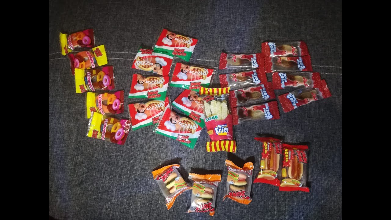 Unboxing Gummy Fast Food MIX - YouTube